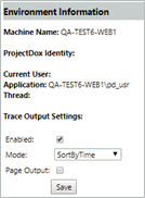 ProjectDox Systemconfig.aspx Page