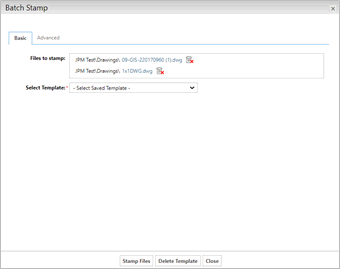 How to Batch Stamp Files